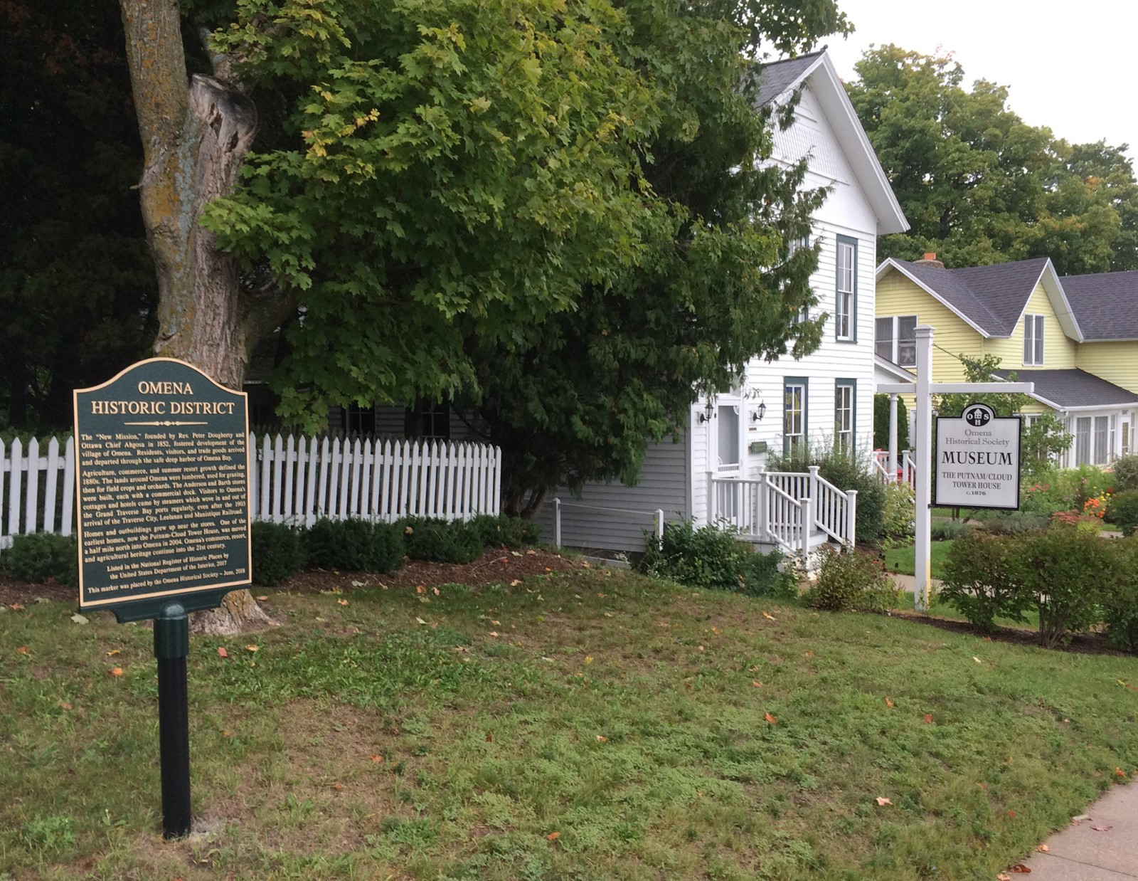 History – Omena Historical Society