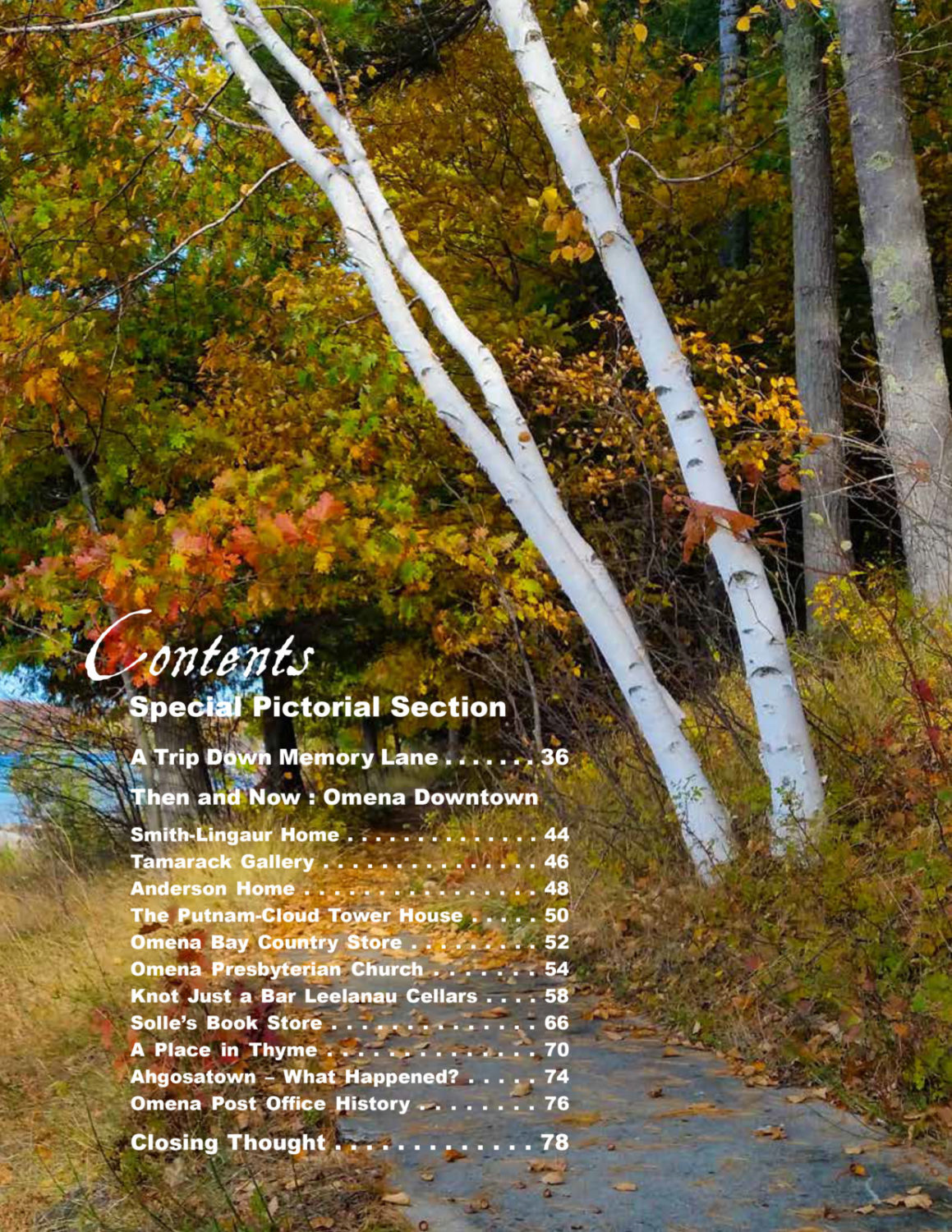 Publications – Omena Historical Society